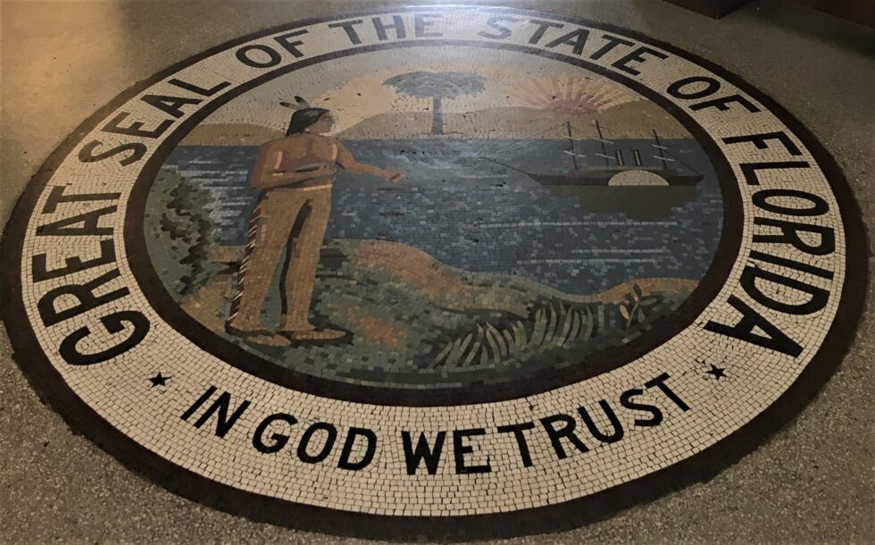 Great Seal of the State of Florida - Old Courthouse Heritage Museum